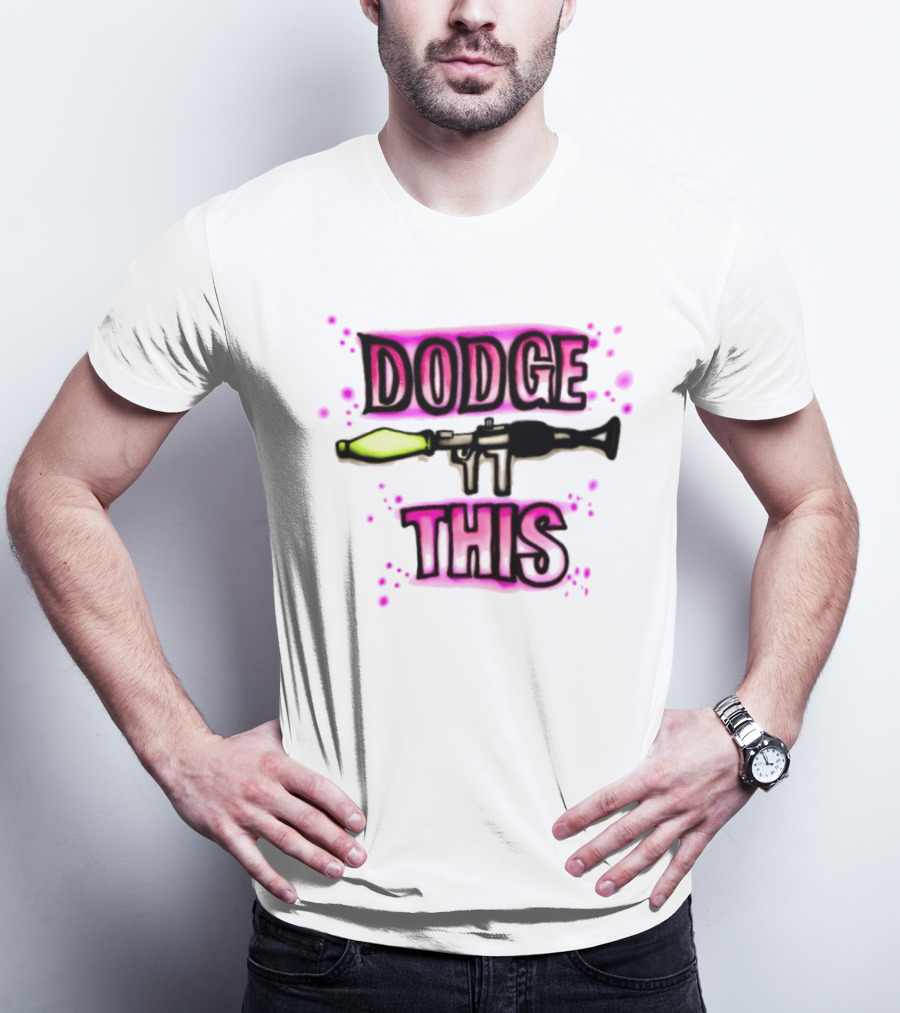 Dodge This RPG Rocket Launcher Matrix T-Shirt