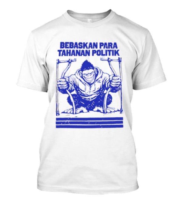 Gorilla Bebaskan Para Tahanan Politik Aktivisme Sosial Pembebasan T-Shirt