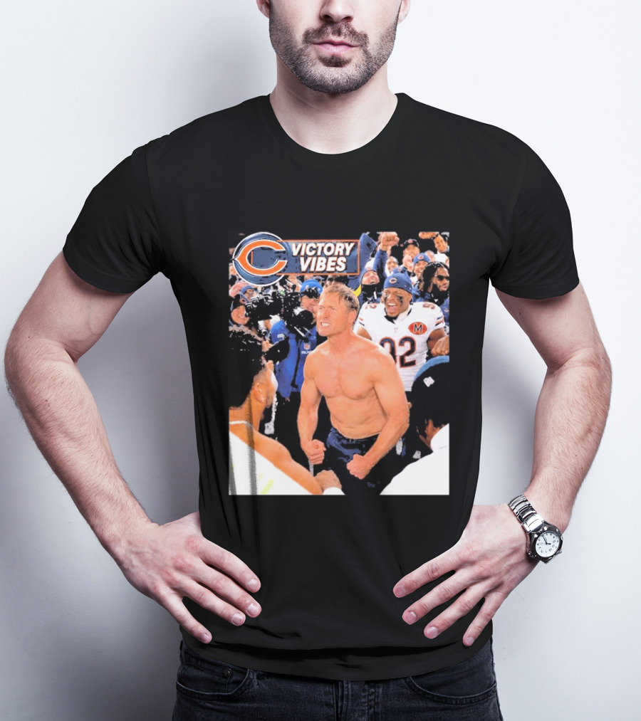 Chicago Bears Victory Vibes Ben Johnson Less 2026 T-Shirt