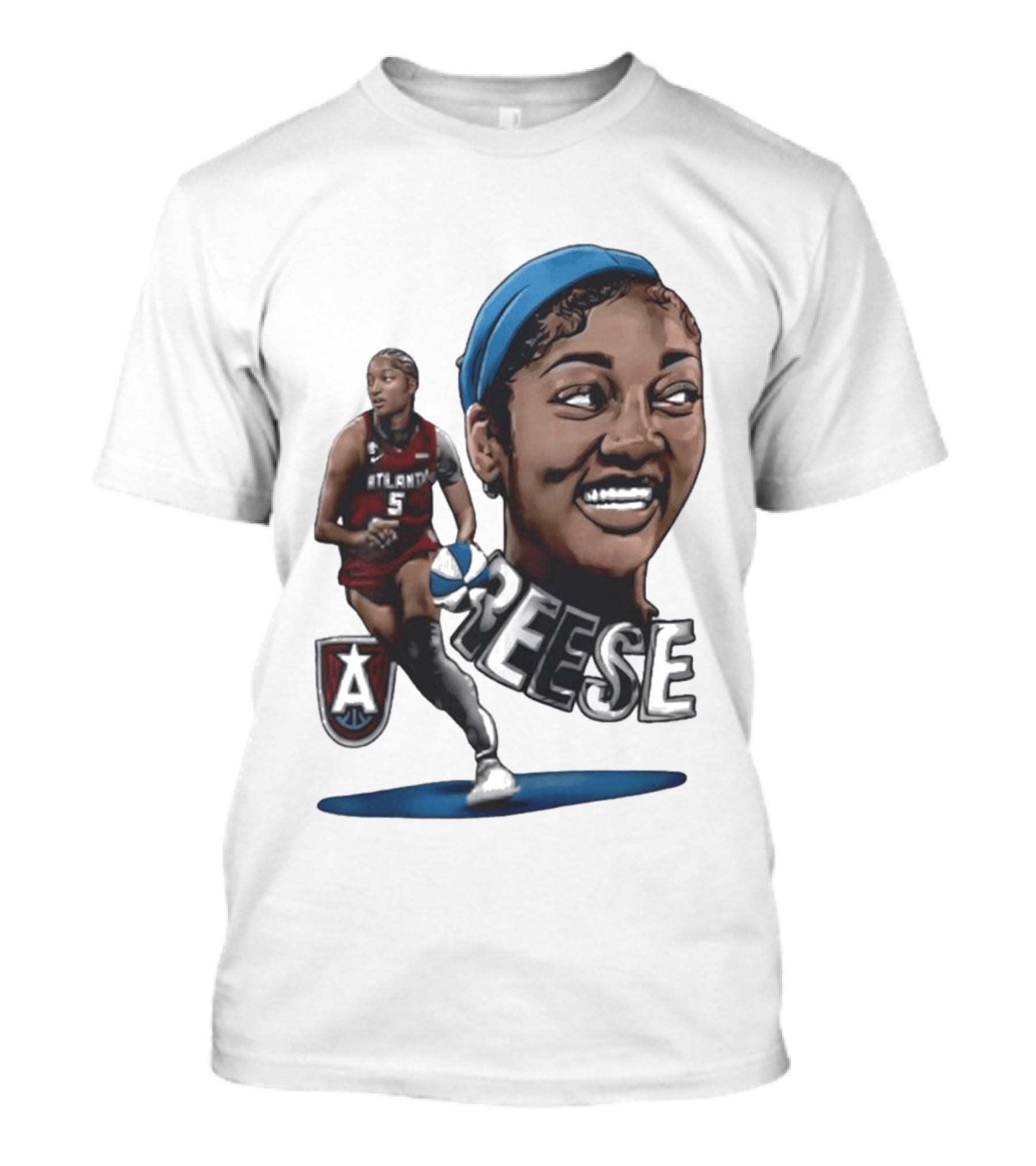Angel Reese 5 Atlanta Basketball Reese T-Shirt