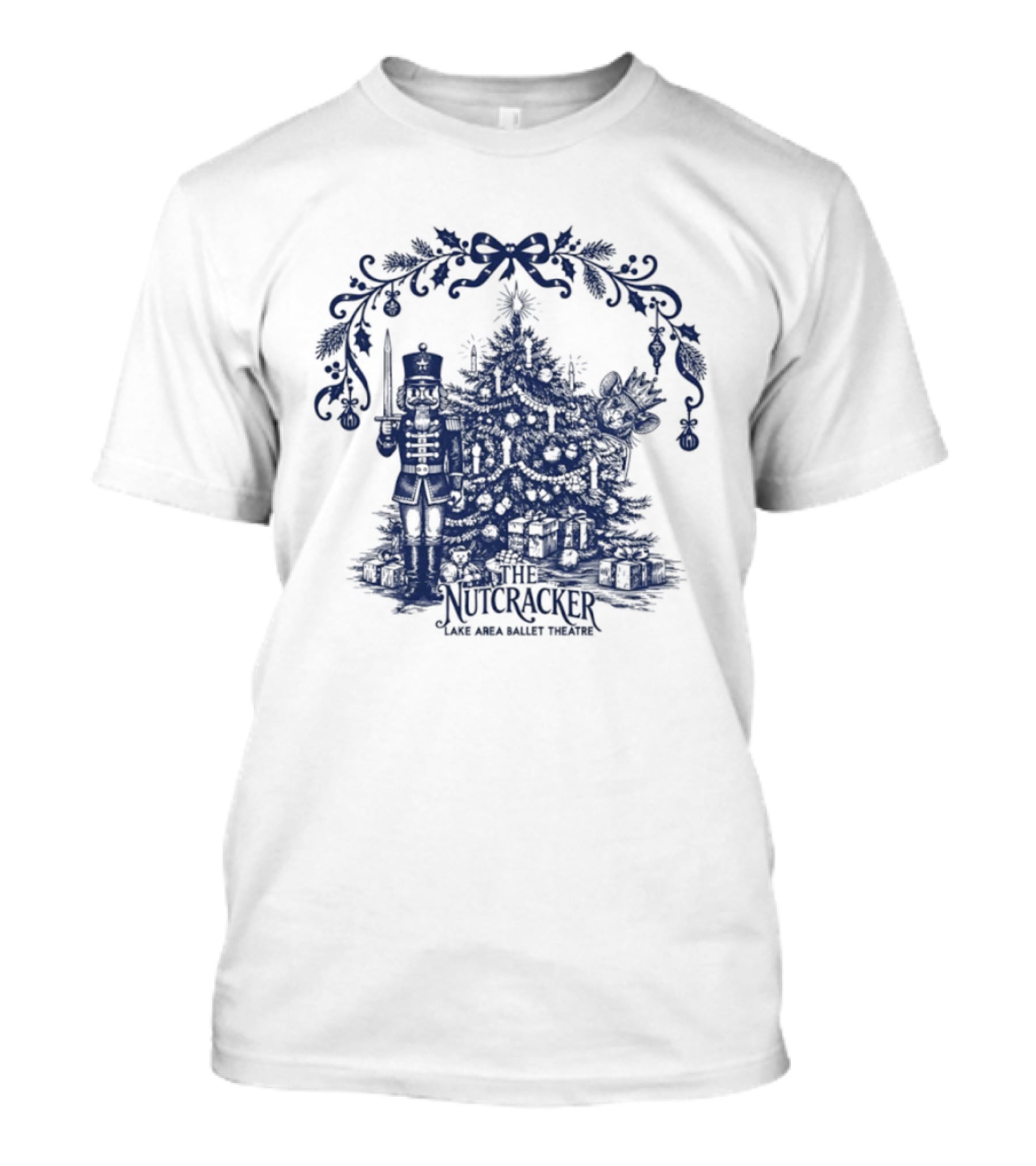 The Nutcracker Lake Area Ballet Theatre 2026 Christmas Performance Elegant T-Shirt