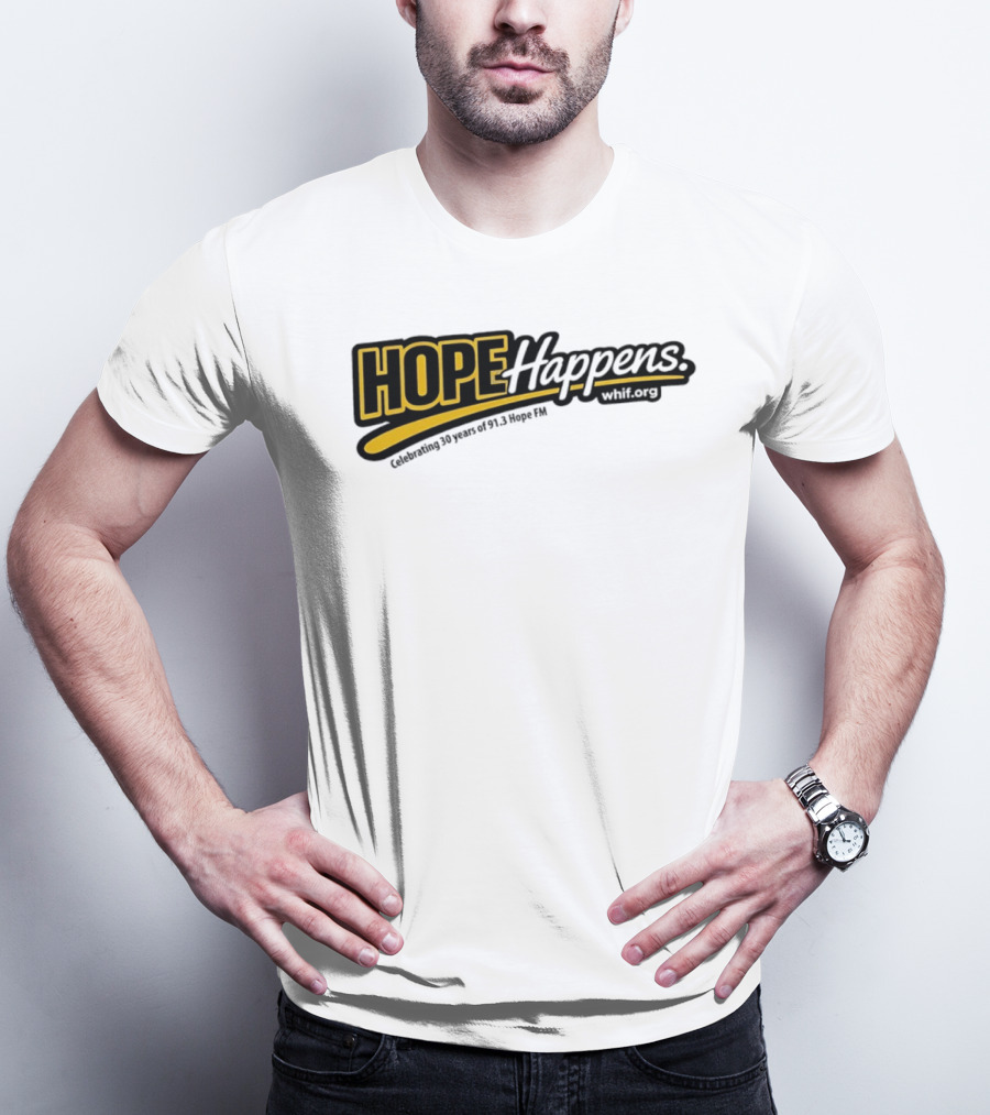 Celebrating 30 Years Of Hope Happens 91.3 Hope FM T-Shirt