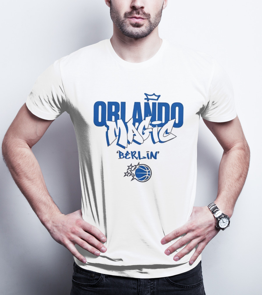 Orlando Magic Berlin 2026 Basketball Team Event Stars T-Shirt