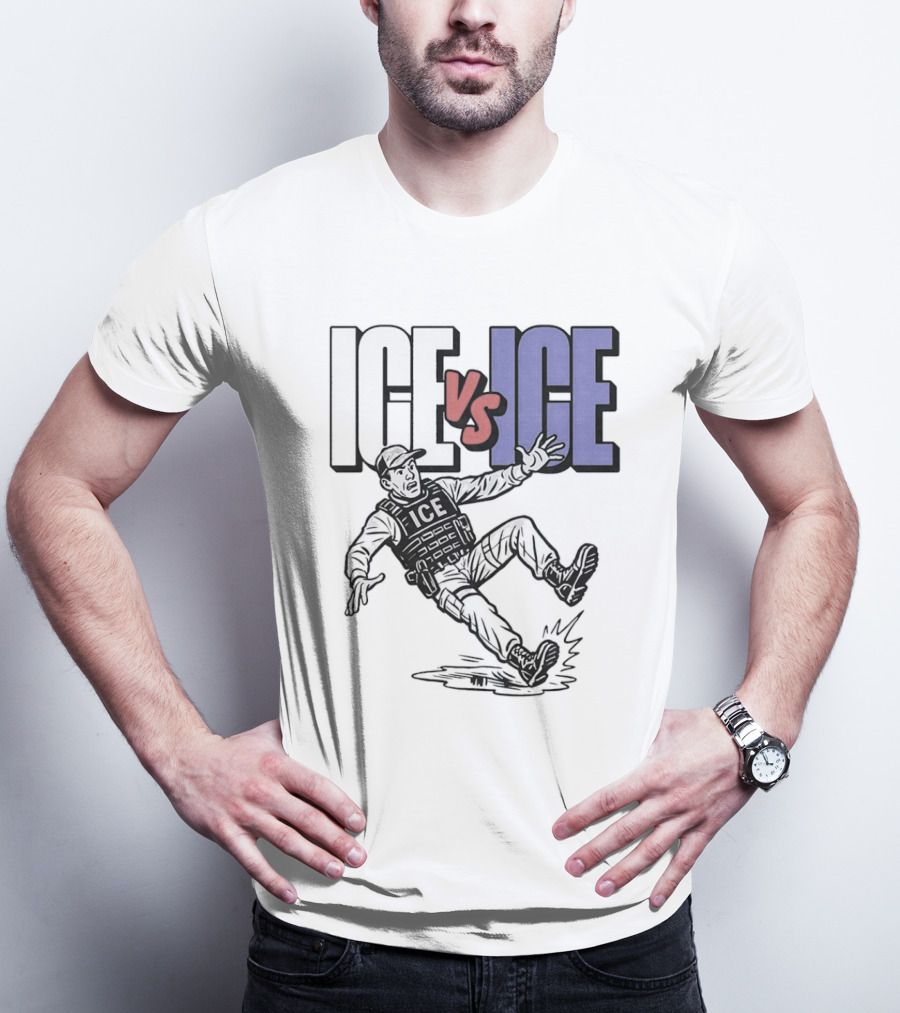 ICE Vs ICE 2026 Slippery Encounter T-Shirt