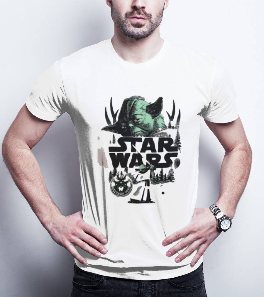 Star Wars Yoda Wisconsin Herd Crossover Collaboration T-Shirt