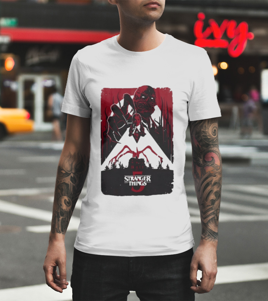 Stranger Things Season 5 Vecna Max Red T-Shirt