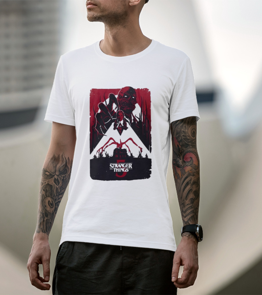 Stranger Things Season 5 Vecna Max Red T-Shirt