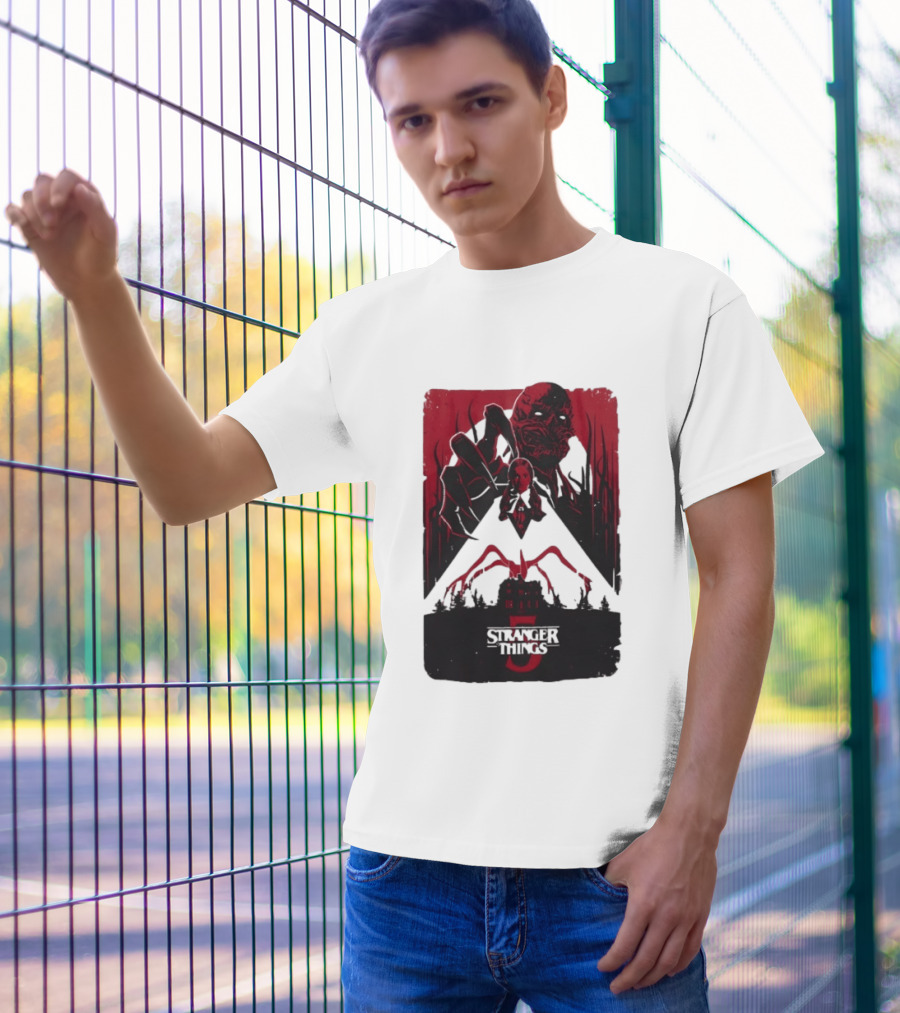 Stranger Things Season 5 Vecna Max Red T-Shirt
