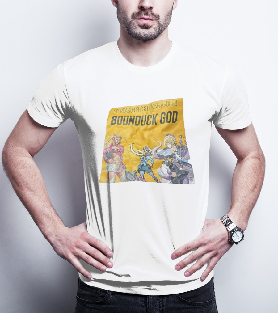 My Reason For Sticking Around Boonduck God Anime Characters T-Shirt