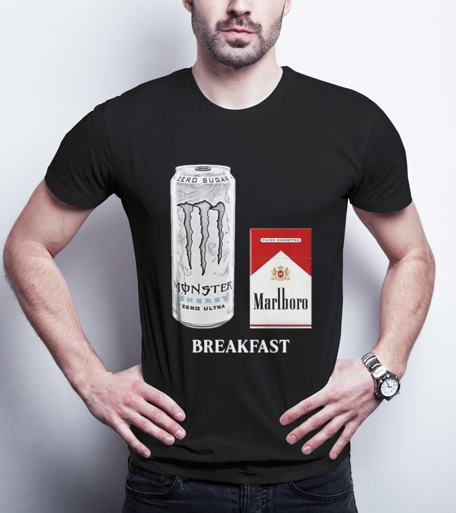 Monster Zero Ultra Marlboro Red Breakfast Combo T-Shirt