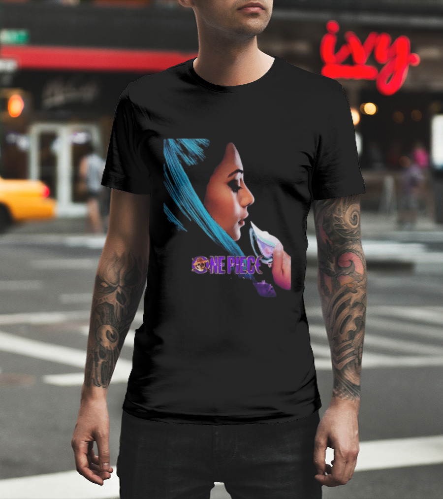 Miss Wednesday Nefertari Vivi One Piece Live Action Grand Line Journey T-Shirt