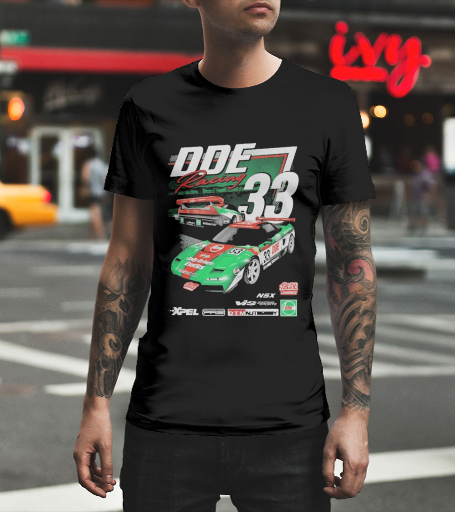 DDE Racing 33 NSX Legends XPEL PCS DTM Vossen Advan T-Shirt