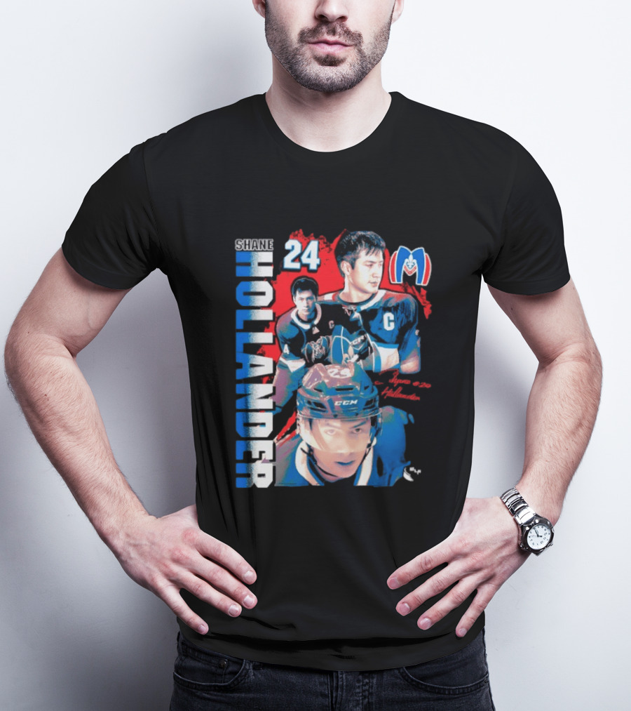 SHANE HOLLANDER 24 CCM Hockey C Shane Hollander T-Shirt