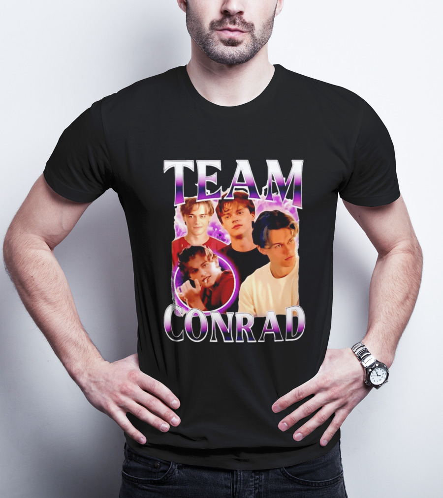 Team Conrad Fan Favorite Characters Collage 90s T-Shirt