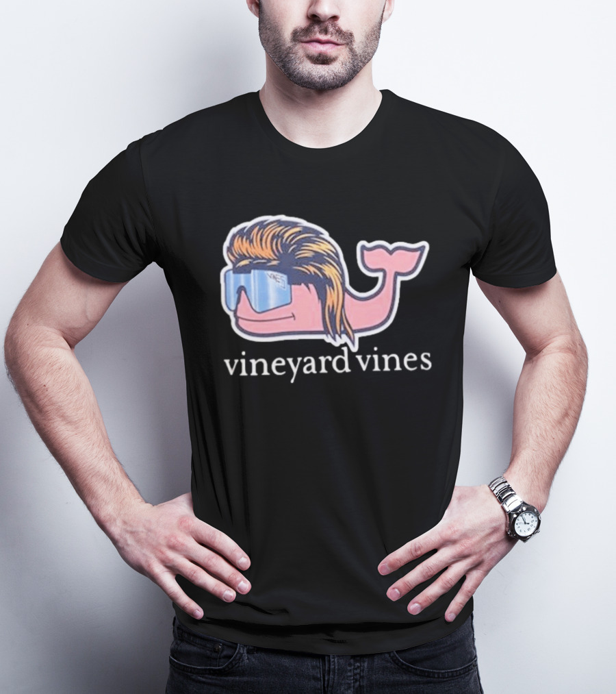 Vineyard Vines Mullet Whale Fun T-Shirt