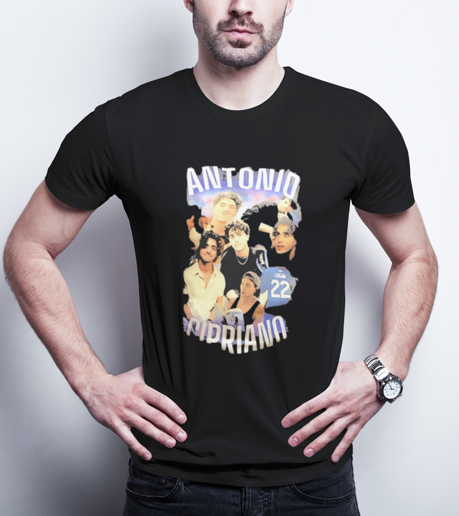Antonio Cipriano Collage With Logan 22 T-Shirt