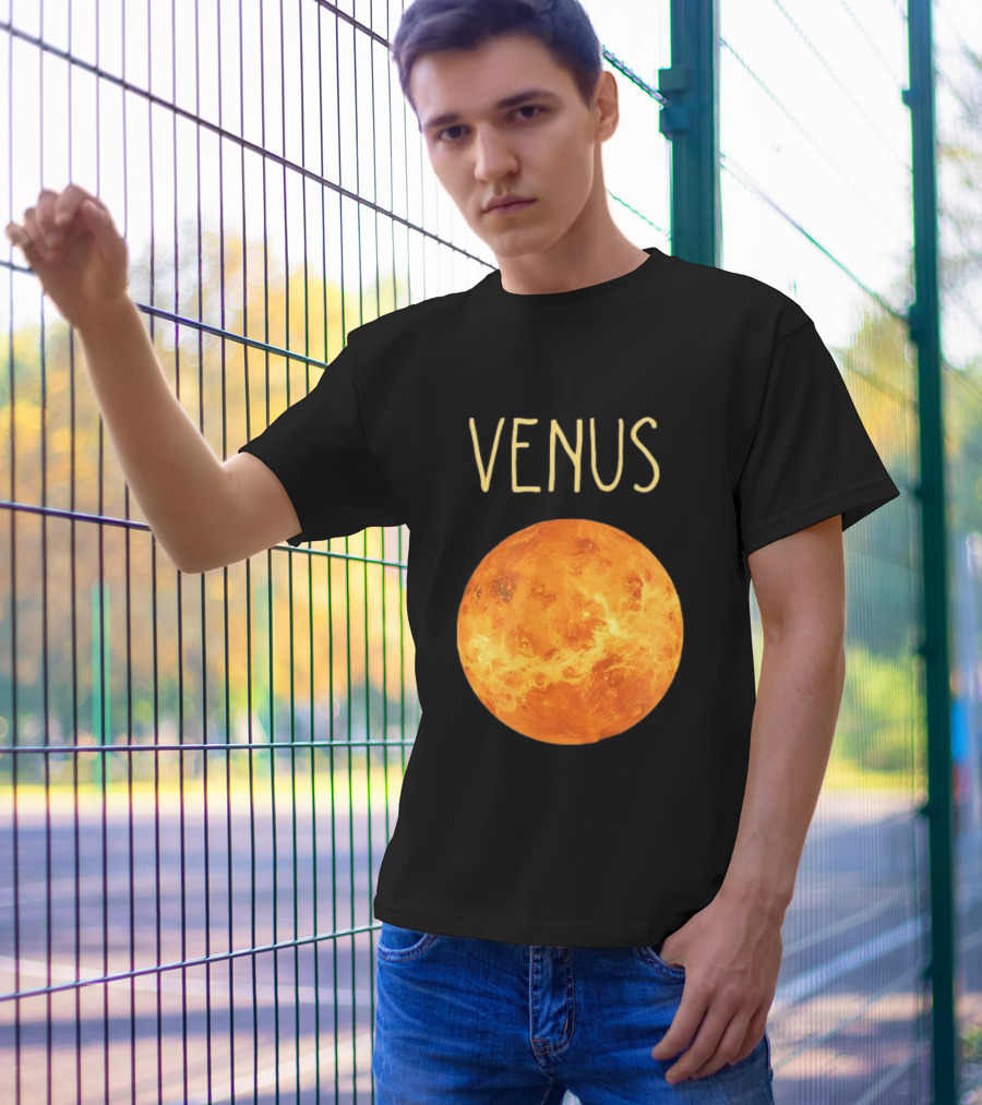 Venus Camiseta Planet Solar System T-Shirt