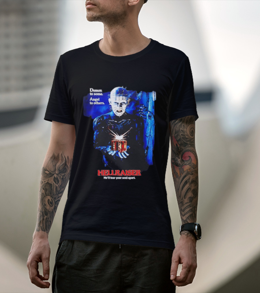 Hellraiser Demon To Some Angel To Others Iconic Horror T-Shirt