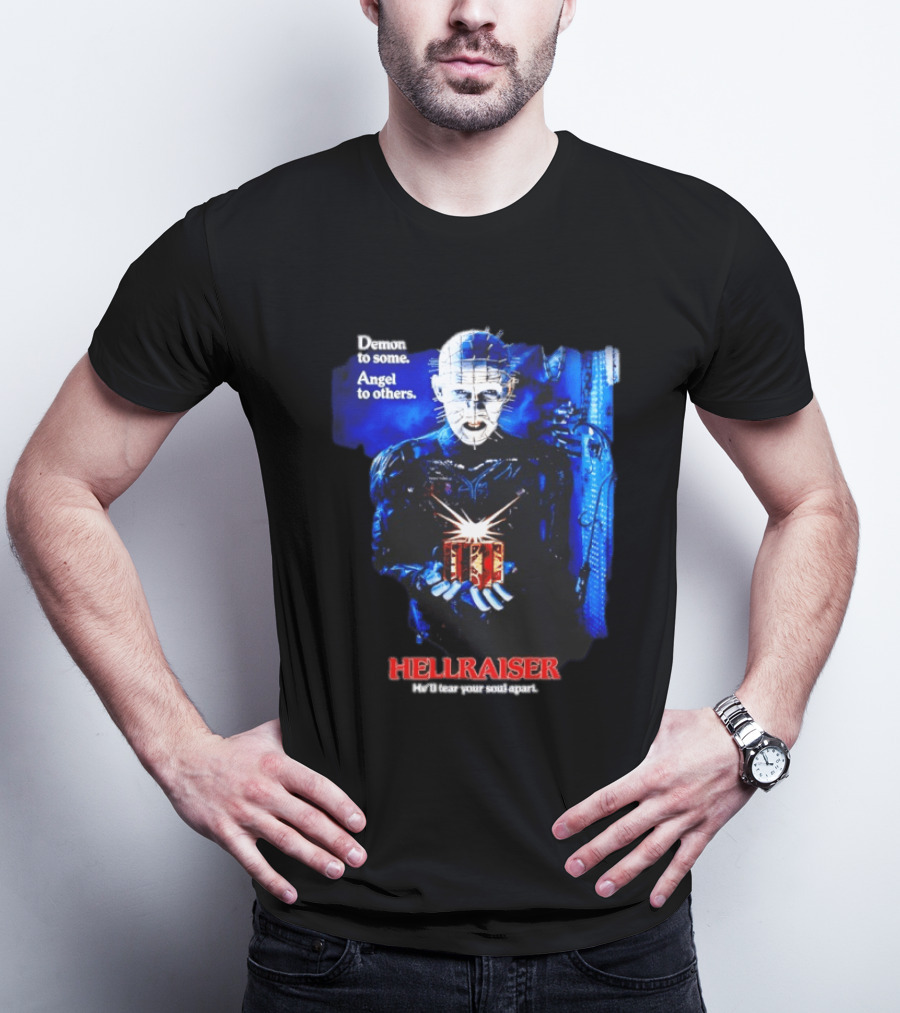 Hellraiser Demon To Some Angel To Others Iconic Horror T-Shirt