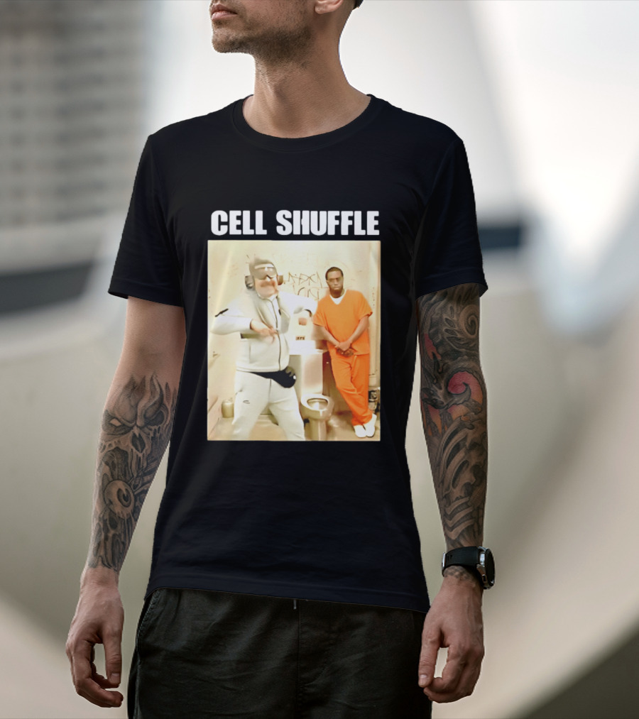 Cell Shuffle Maduro Diddy Dance In Jail Scene T-Shirt