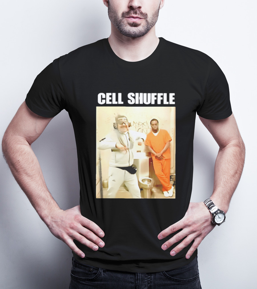 Cell Shuffle Maduro Diddy Dance In Jail Scene T-Shirt