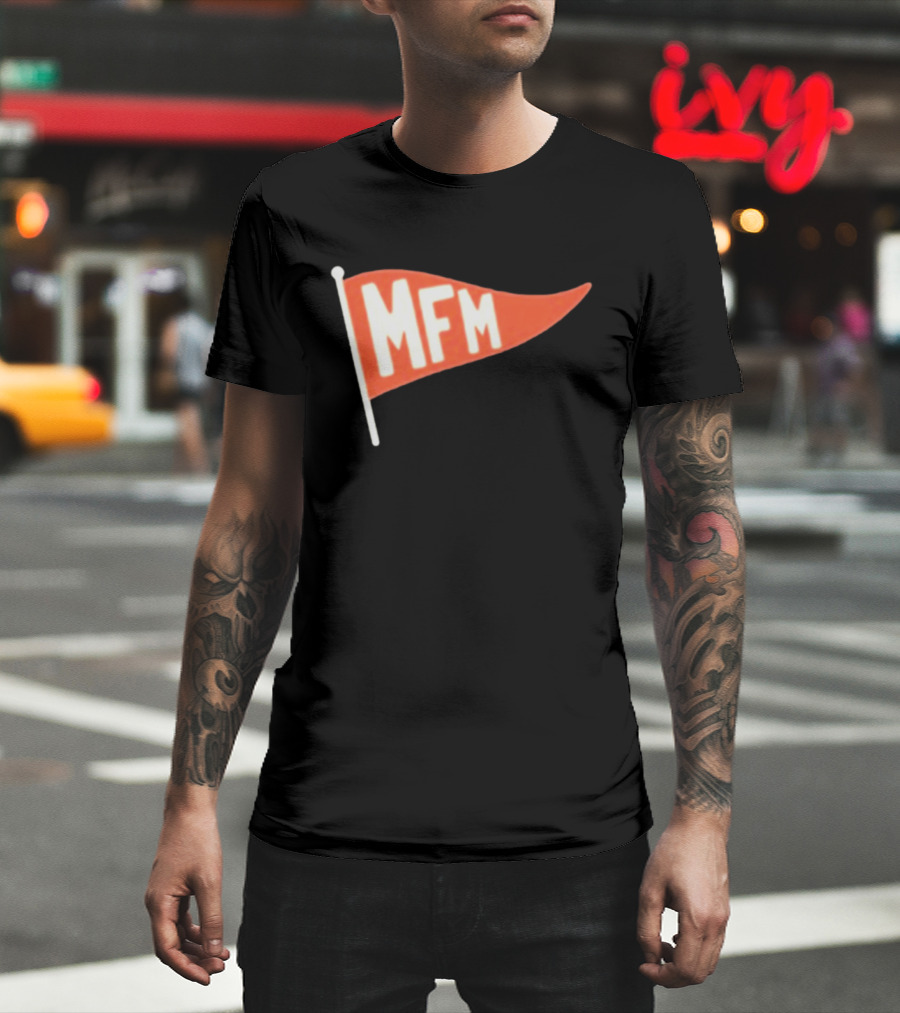 Red Flag MFM Iconic Trendy T-Shirt