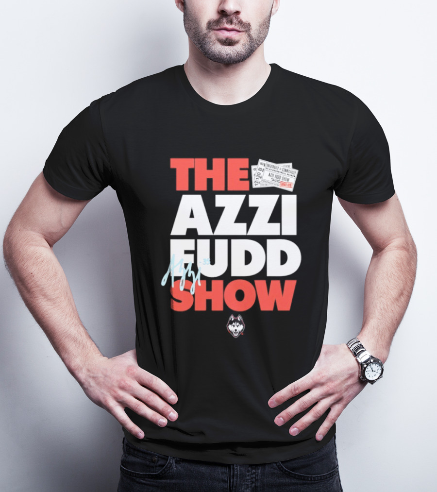 The Azzi Fudd Show UConn Huskies Basketball 35 T-Shirt