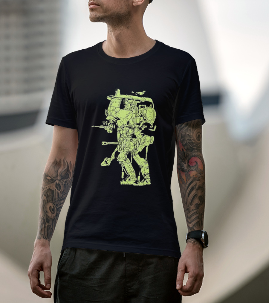 Wolf Parade Thin Mind Mech Walker Concept T-Shirt