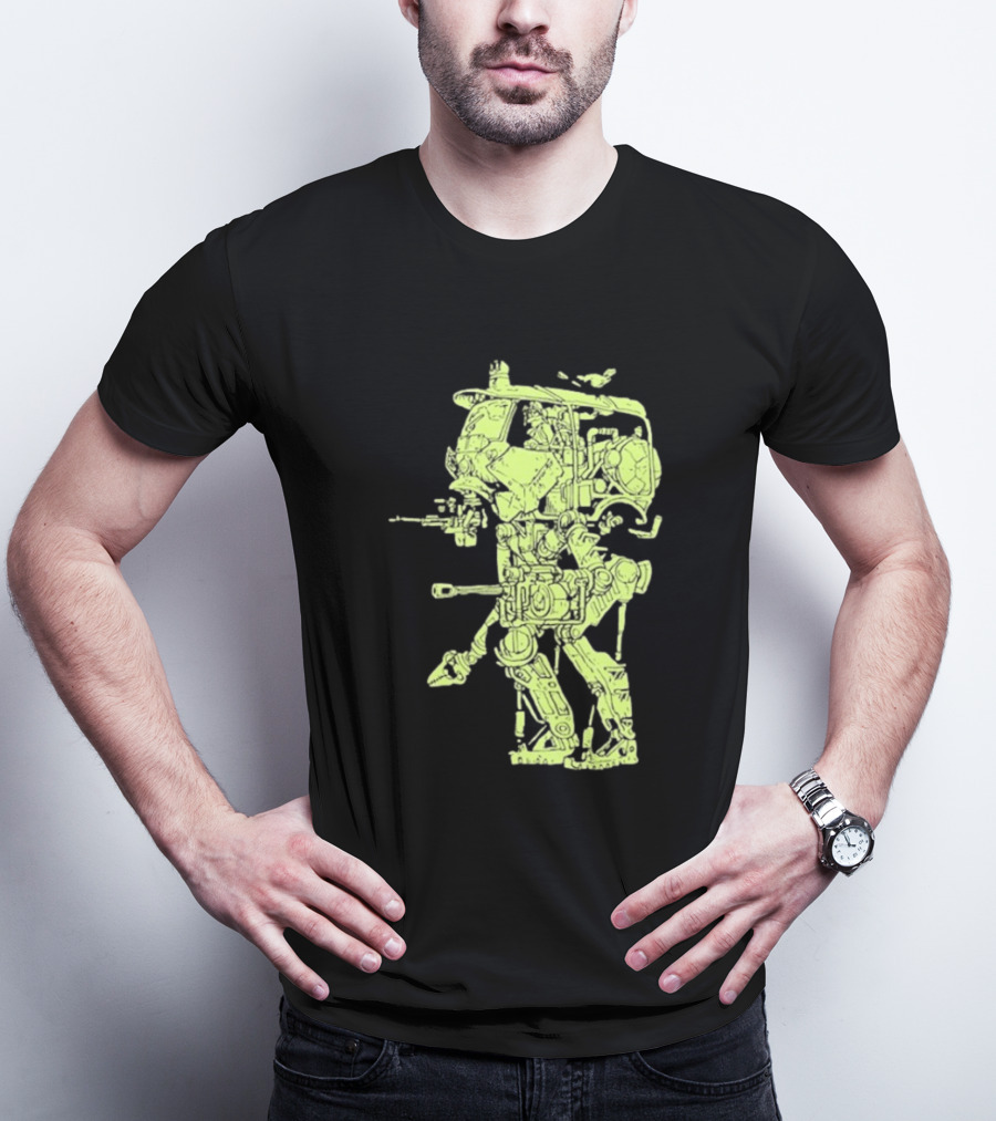 Wolf Parade Thin Mind Mech Walker Concept T-Shirt