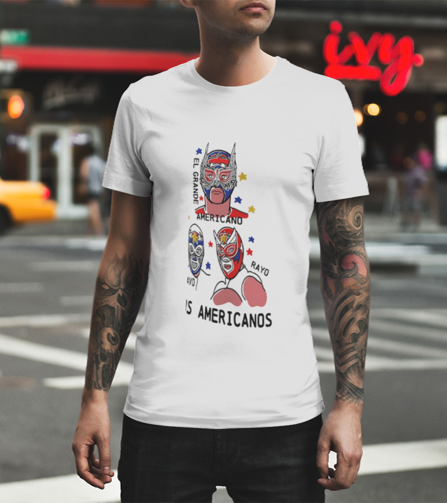 El Grande Americano Mu Muyo Mayo Es Americanos T-Shirt