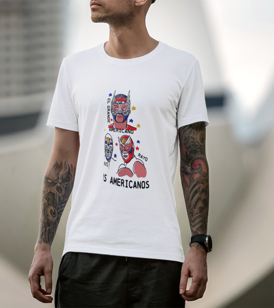 El Grande Americano Mu Muyo Mayo Es Americanos T-Shirt