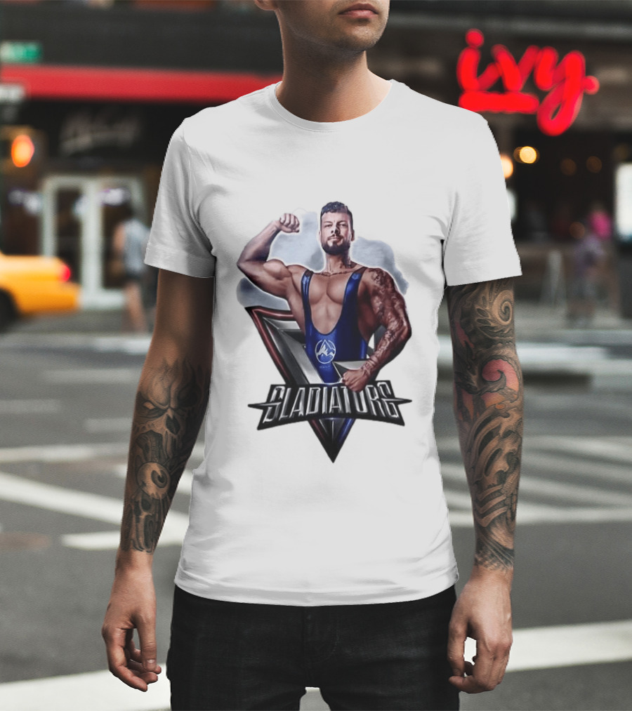 Gladiators TV Series Iconic Bodybuilder Pose T-Shirt