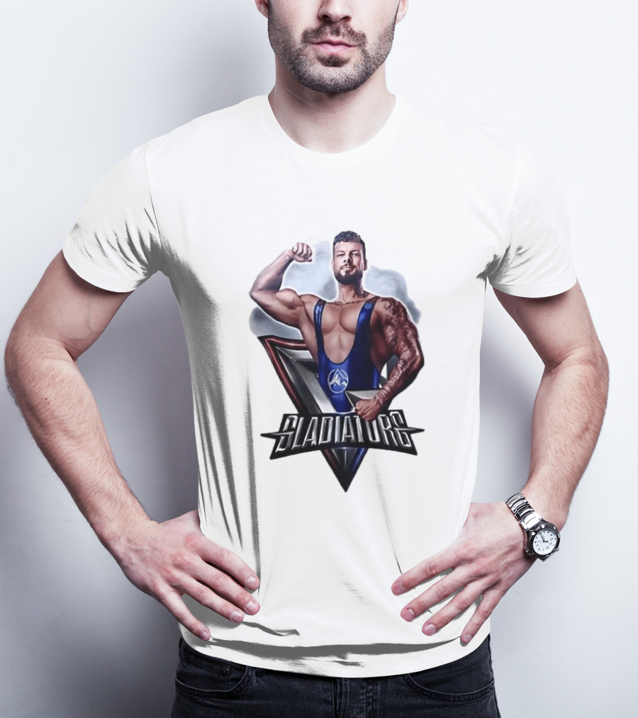 Gladiators TV Series Iconic Bodybuilder Pose T-Shirt