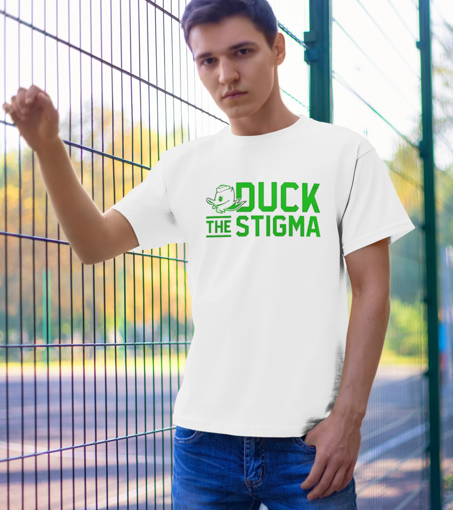 Oregon Ducks 2026 Duck The Stigma T-Shirt