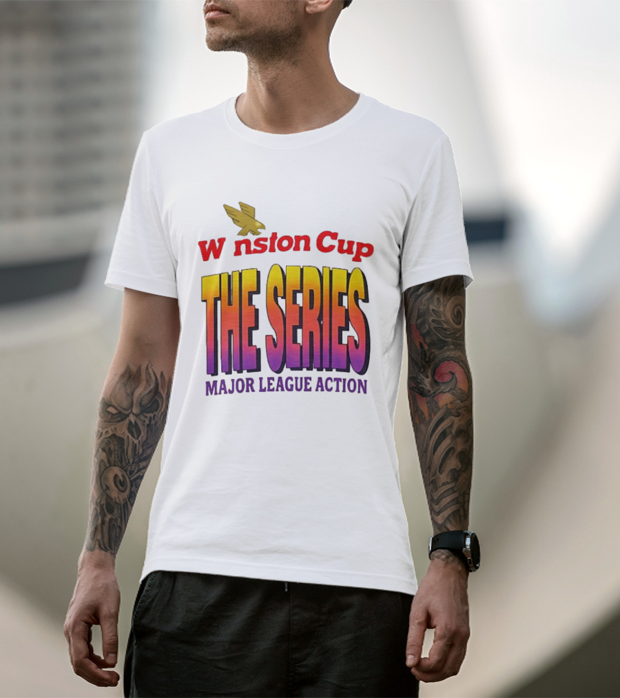 Winston Cup The Series Major League Action Eagle T-Shirt