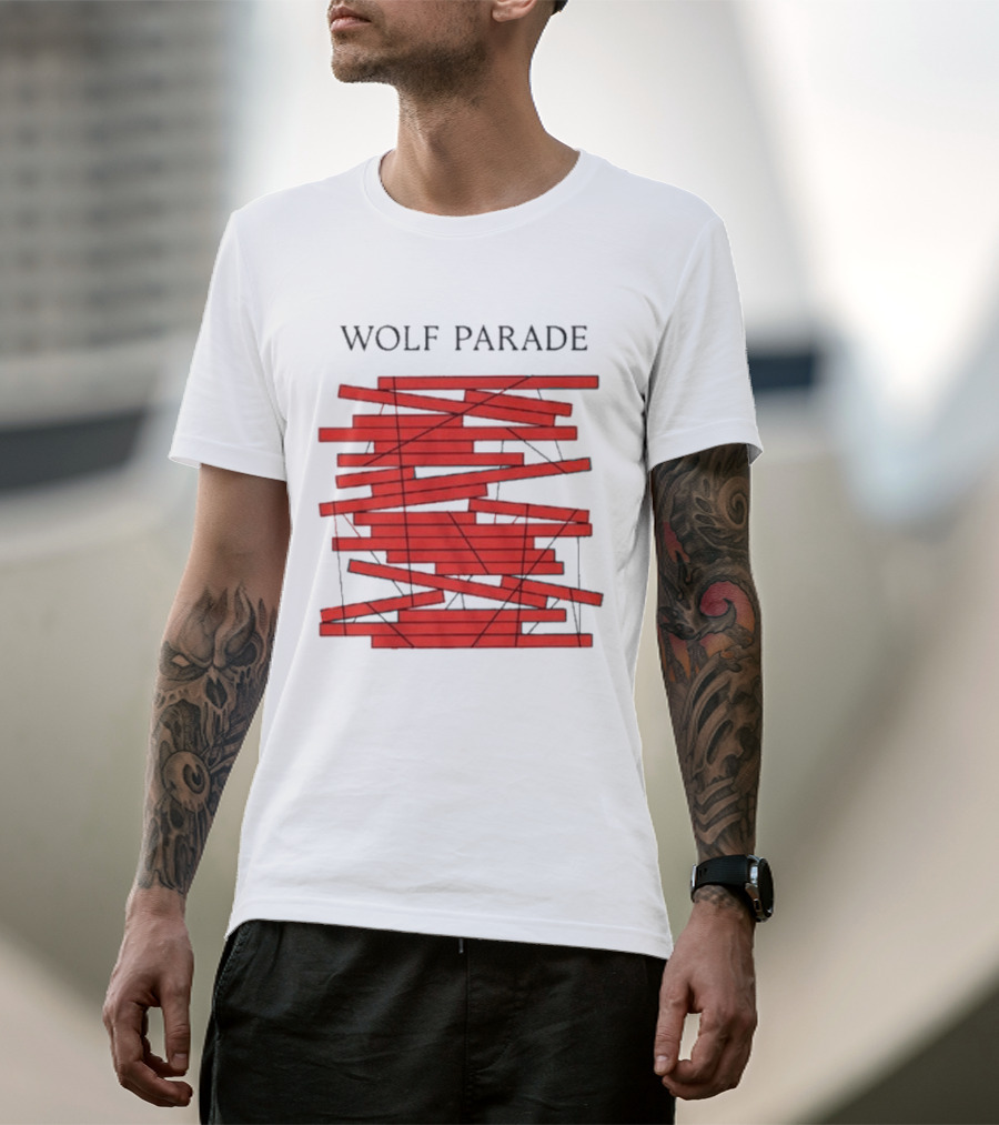 Wolf Parade Cry Cry Cry Album T-Shirt