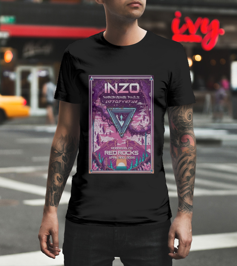 INZO Mirrorverse Finale Red Rocks Morrison CO April 3 2026 T-Shirt