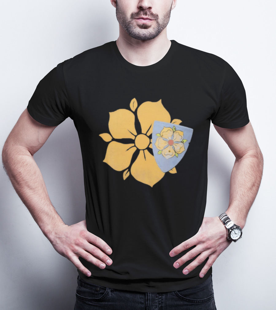 Kingdom Come Deliverance II Yellow Flower Emblem Vavak T-Shirt