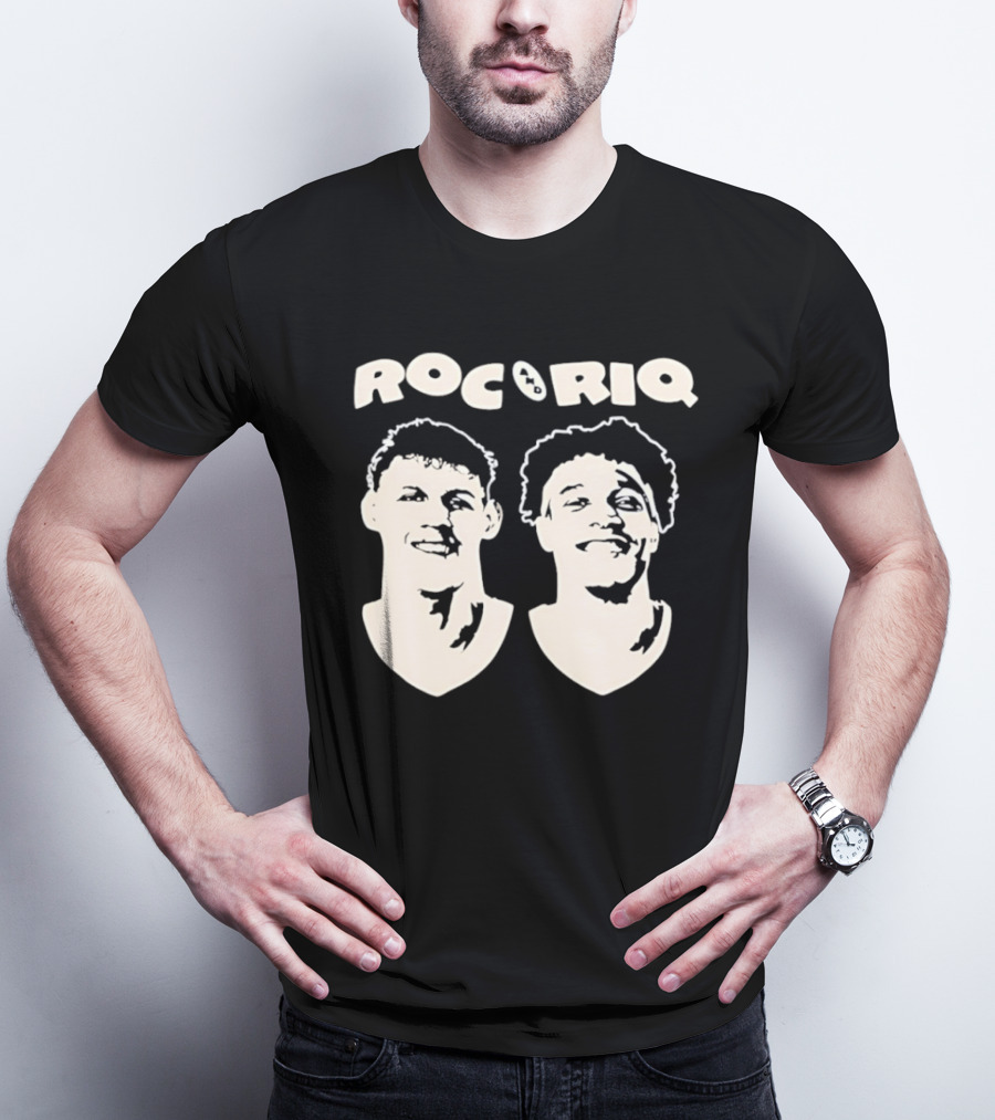 Roc And Riq Iowa Wolves Basketball Team Fan Merchandise T-Shirt