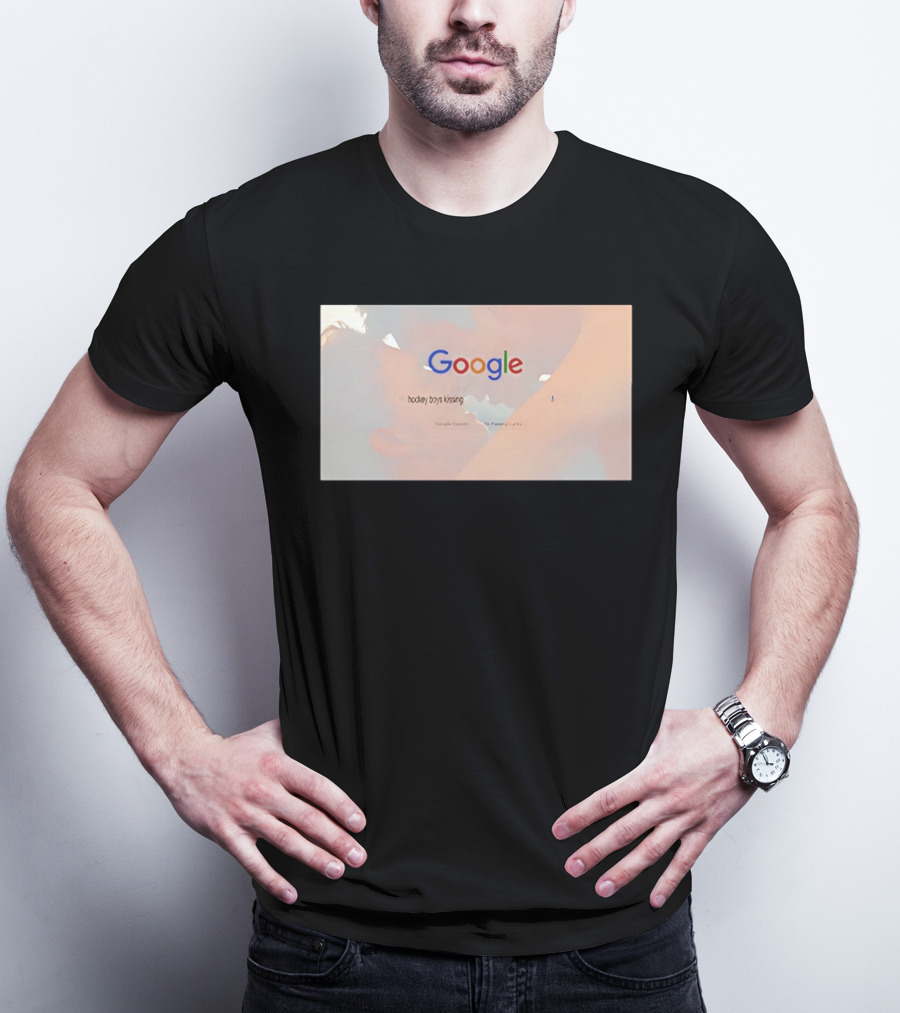 Google Shane And Ilya Hockey Boys Kissing Page T-Shirt