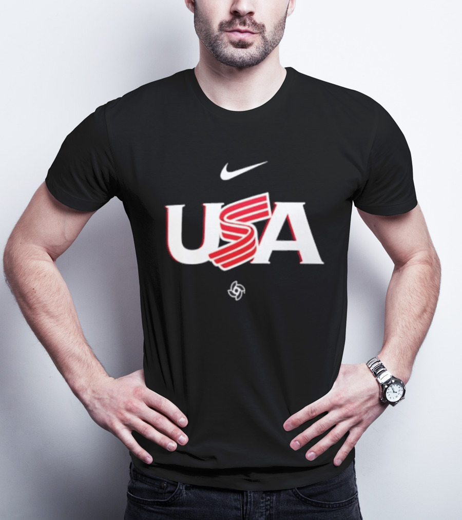 USA Baseball 2026 World Baseball Classic Nike Wordmark T-Shirt