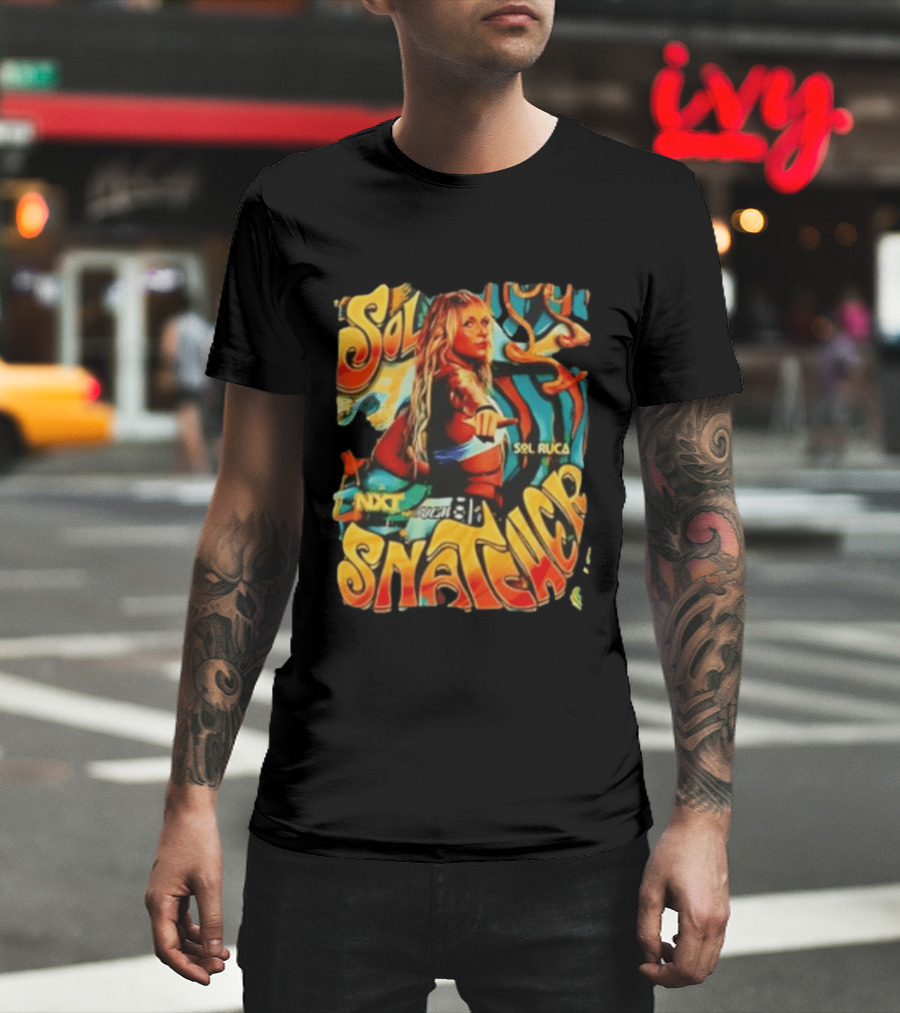 Sol Ruca NXT Sol Snatcher WWE Wrestling T-Shirt