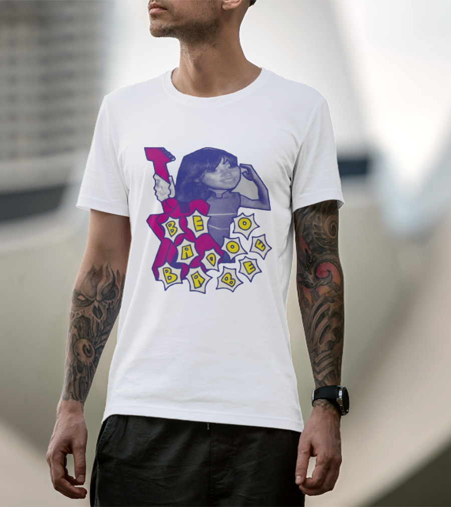 Beabadoobee Art Style Pop Graphic Guitar T-Shirt
