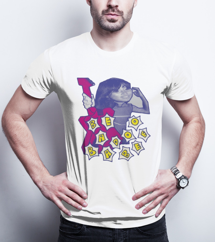 Beabadoobee Art Style Pop Graphic Guitar T-Shirt