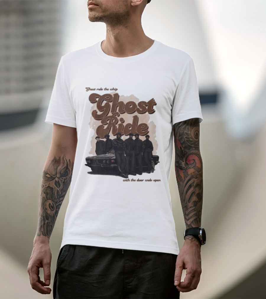 Ghost Ride Blk Odyssy Ghost Ride The Whip With The Door Wide Open T-Shirt