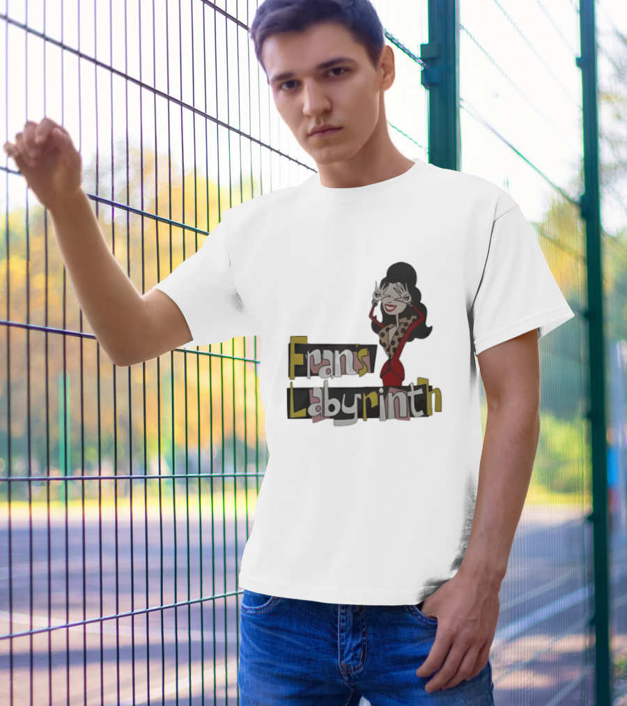Fran's Labyrinth Surreal Chaos Culture Kickpunched T-Shirt