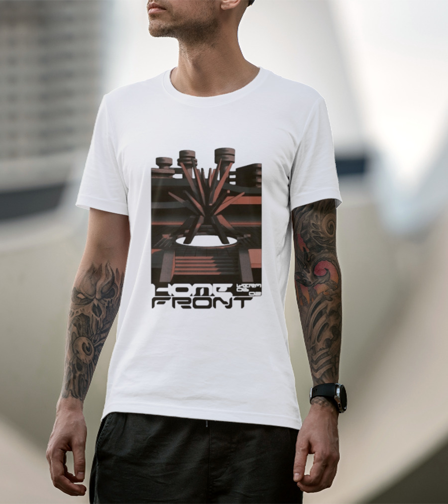 Home Front Feb 6 2026 Groningen NL Geometric Architecture T-Shirt