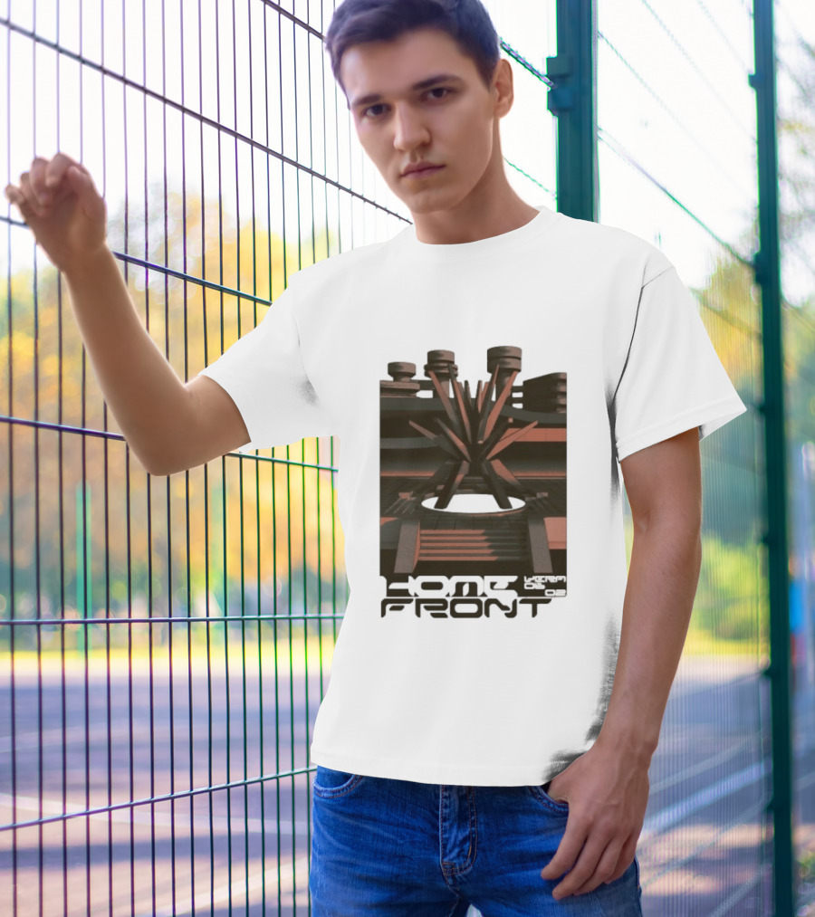 Home Front Feb 6 2026 Groningen NL Geometric Architecture T-Shirt