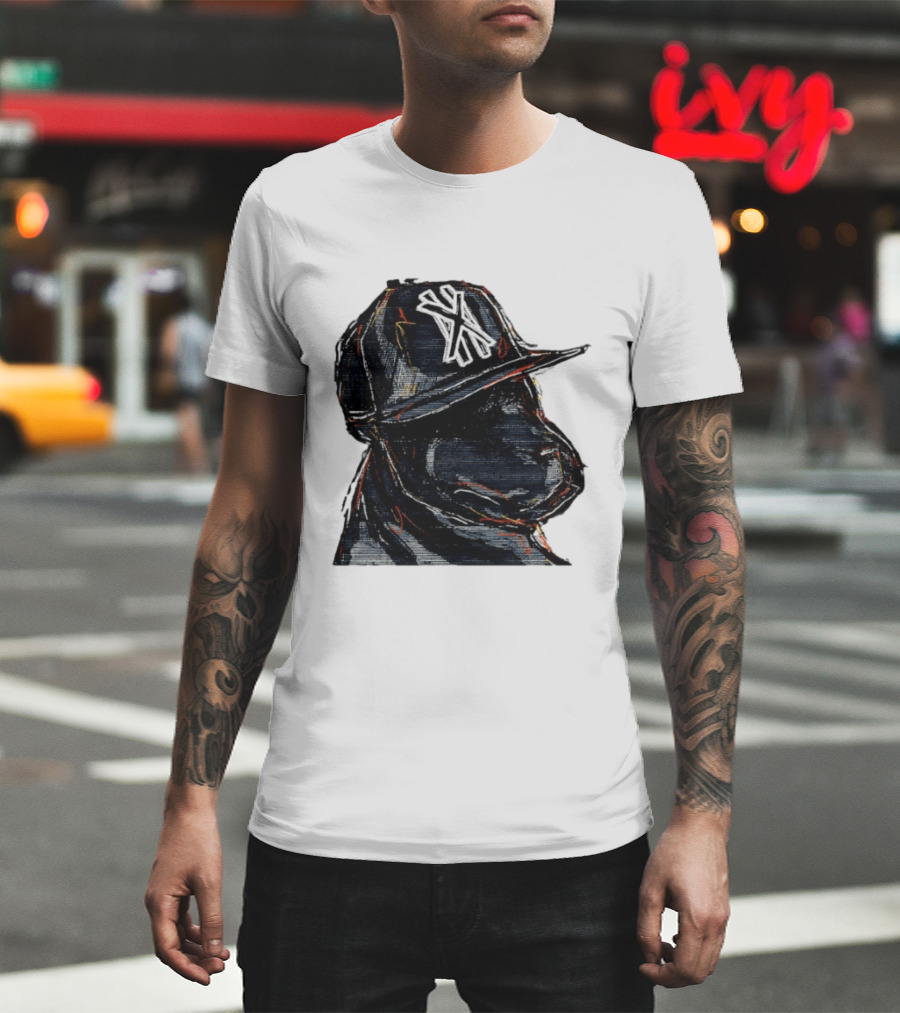 Labrador Retriever New York Yankees All Dogs Go To Heaven Cap T-Shirt
