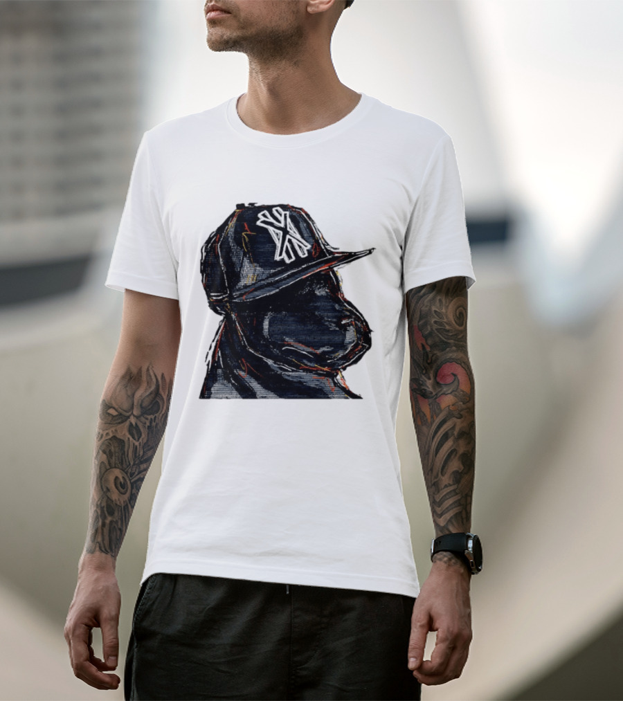 Labrador Retriever New York Yankees All Dogs Go To Heaven Cap T-Shirt